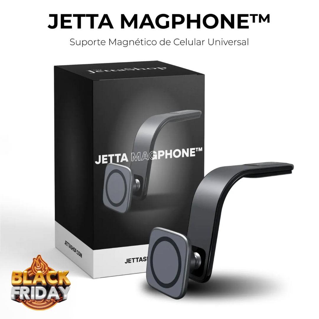 Suporte Magnético de Celular Universal - Jetta MagPhone™ [ESPECIAL BLA