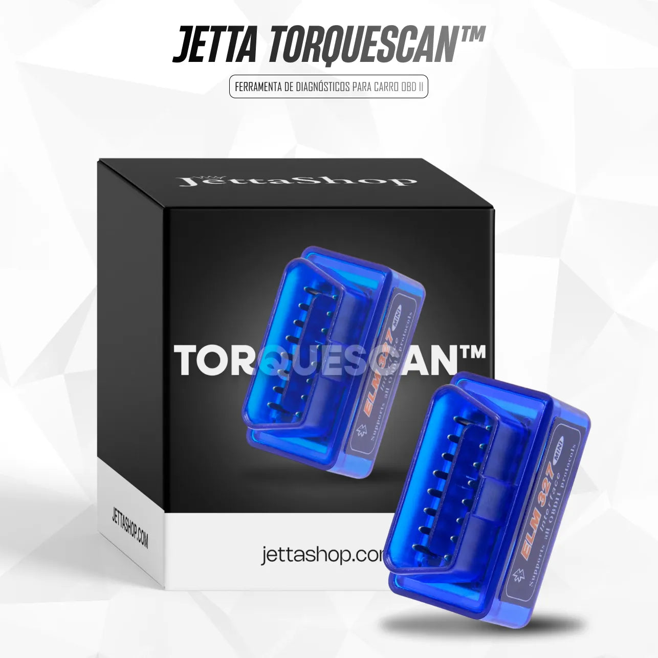 Jetta TorqueScan™ - Ferramenta de Diagnósticos para Carro OBD II [PROM