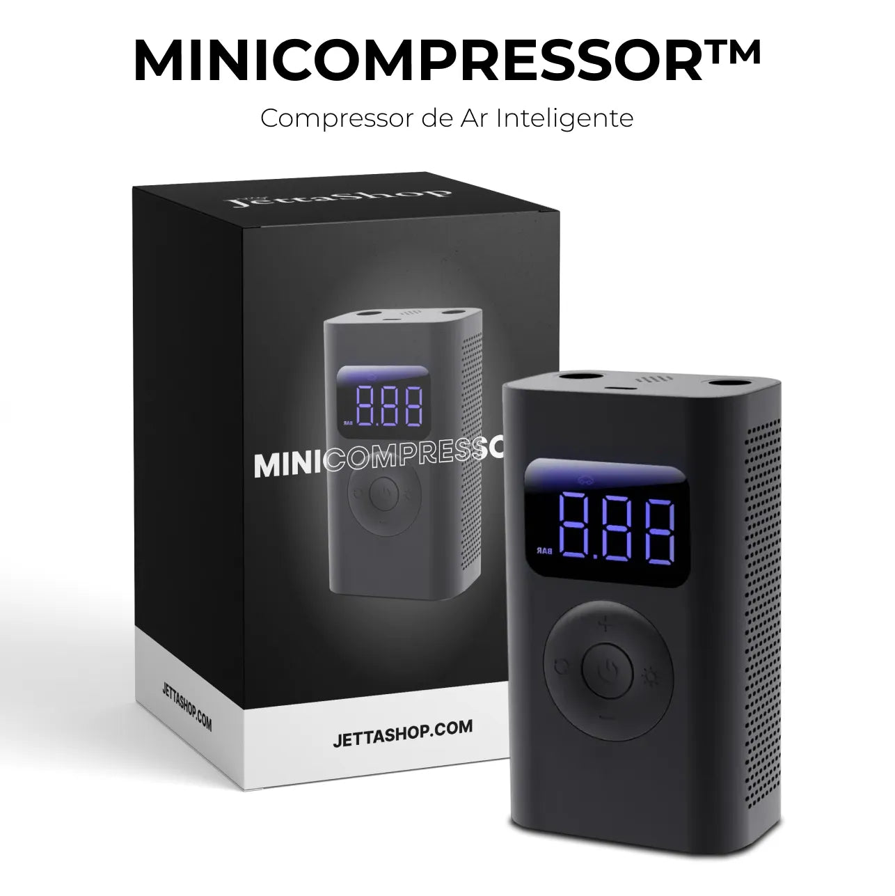 Mini Compressor de Ar Inteligente Multiuso - Jetta MiniCompressor™️ [P